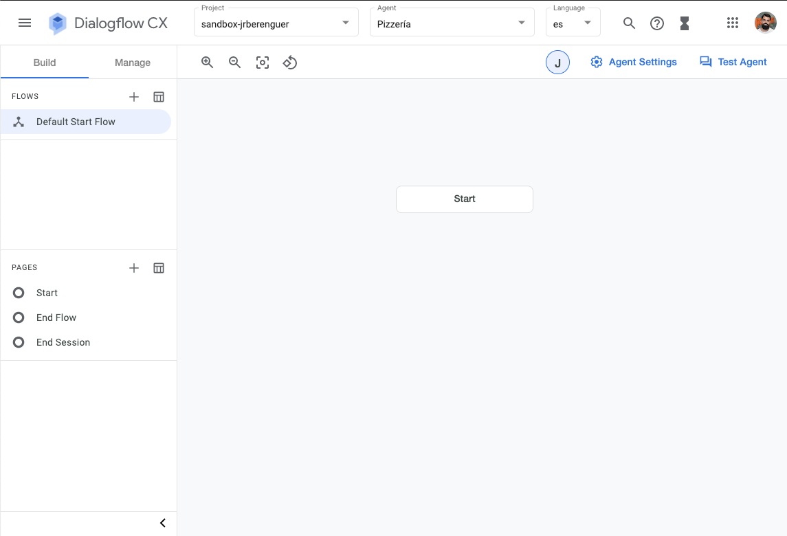 Cómo crear tu primer chatbot con Dialogflow CX - Paradigma