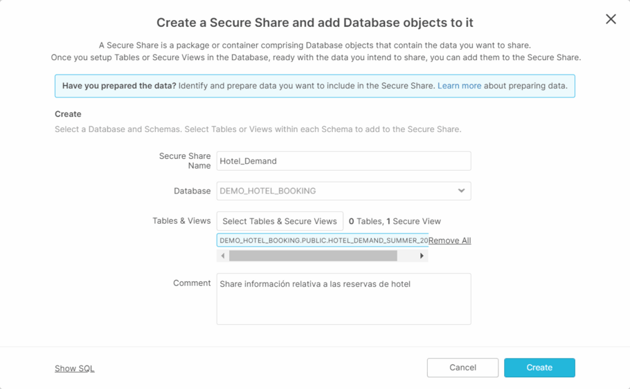 Trabajando con Snowflake: UI & Data-Sharing - Paradigma