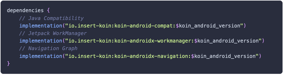 Dependency Injection with Koin - Paradigma